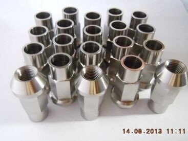 Application: Motorcycle, bicycle, bike car etc use of titanium screw and nuts