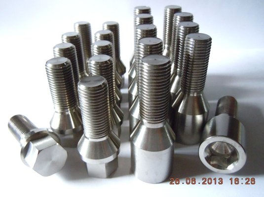 Titanium gr1, 2, 4, 5, 7, 9 of Technique Rolled threads, CNC machining for medical dental screw