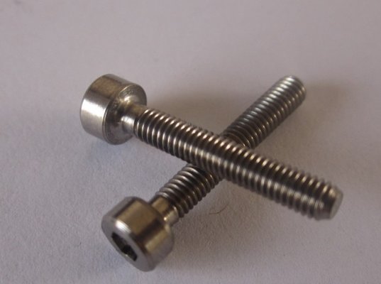 Technique Rolled threads, CNC machining for medical dental screw of Gr5