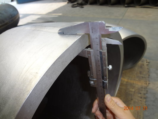 Butt welding for titanium pipe fittings of Gr2 welding or seamless ASTM B 16.9