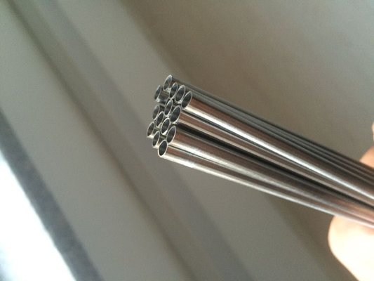 2-10mm Outside Dia. ASTM B338 Titanium capillary tubs of 0.2-1mm wall thoickness