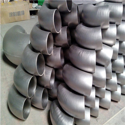 Polish surface of Titanium Gr2 Exhaust pipe OD63*1.2 and Exhaust Elbow