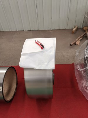 Titanium material of Foil straight or coil GR2 and Gr5 for Industrial using