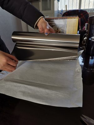 Titanium material of Foil straight or coil GR2 and Gr5 for Industrial using