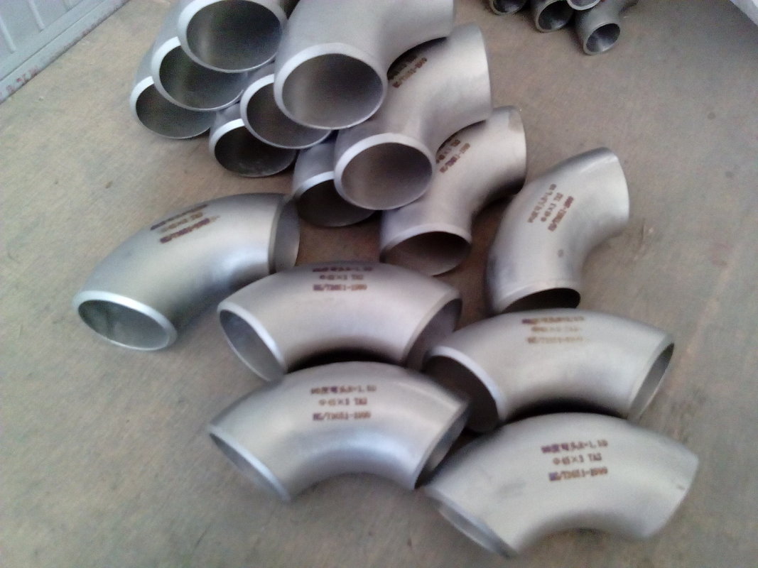 titanium pipe fittings of Gr2 welding or seamless ASTM B 16.9