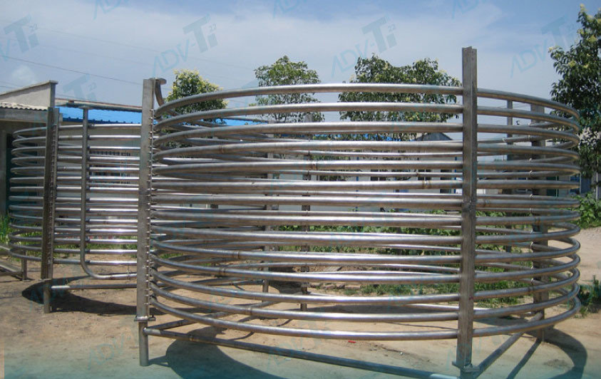 Titanium Seamless  pipe /tube GR2/GR7/GR12  ASTM B861   ASTM B338For industrial use