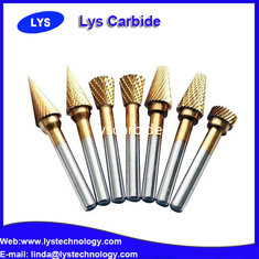 China Heavy alloy tungsten carbide rotary burrs supplier