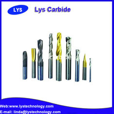 China Coolant Hole Twist Drills 2 Flutes Solid Carbide Drill Bits for hardened steel supplier