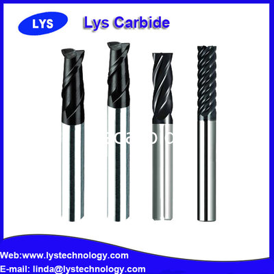 4mm 45HRC 2F Solid Carbide End Mills for Aluminum Cutting supplier
