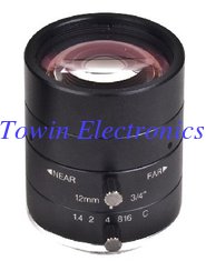1" 20mm,  IR Corrected C mount  machine vision lens, for Sony IMX174 , Low distortion less 1% , for LPR/ANPR