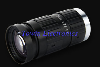 4/3" 25mm C mount, F2.8 20Megapixel Manul Iris Lens, Factory Automation Lens, Machine Vision Lens, C2543028M20