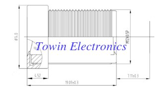 1/2.5" 8mm F3.0 ,5Megapixel Low distortion less F1.8, S mount ,CCL125080MP  lens for MT9P001, IMX298, OV16E10