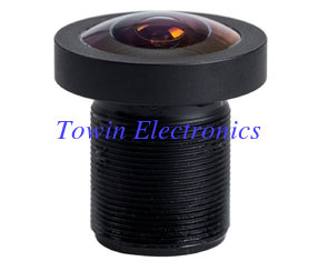 1/2.7" 2.65mm  wide angle S mount lens  , HFOV 134 degree, F2.0 good for Aptina MT9P031,S026512730MMP