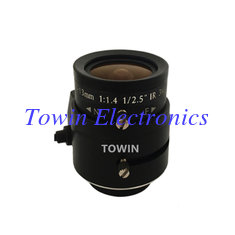 CS271312514A3，1/2.5″ 2.7-13mm Auto Iris F1.4 3MP CS mount IR corrected CCTV lens, Day &Night Surveillance
