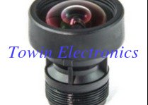 CCL123034MPF, 1/2.3" 3.4mm F2.8 ,18 Megapixel Low distortion less than 2%, S mount lens ,  lens for Sony IMX298, OV16E10
