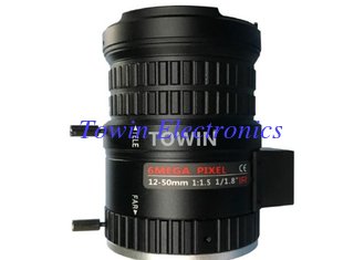 12-50mm,6 Megapixel P iris  CS mount Lenses,CCTV Lens, 1/1.8" well match  HIKVISION 8MP Box camera