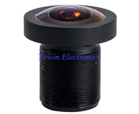 1/2.7" 2.65mm  wide angle S mount lens  , HFOV 134 degree, F2.0 good for Aptina MT9P031,S026512730MMP