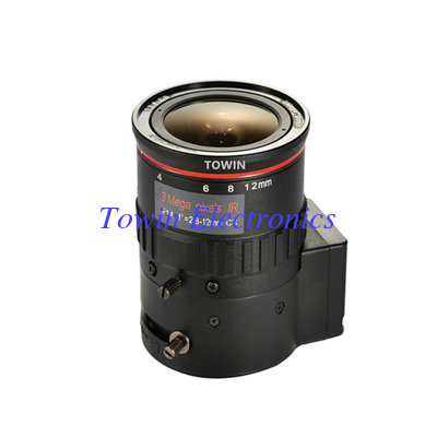 1/2.7"2.8-12mm F1.4 3Megapixel CS mount Lens, well match OV2715, Sony IMX036, good for Day and Night Surveillance
