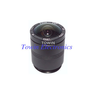 CCL118032MPCS ,CCTV 1/1.8″ 3.2mm wide angle IR corrected CS mount lens 12MP IMX226 F2.0, Day &Night Surveillance