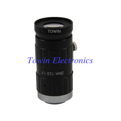 C2511028M20, 20MPixel 1.1 inch 25mm C mount industrial lens low distorton less than 0.1% , Industrial measurement.
