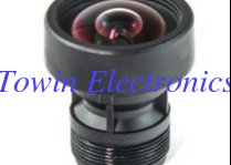 CCL123034MPF, 1/2.3" 3.4mm F2.8 ,18 Megapixel Low distortion less than 2%, S mount lens ,  lens for Sony IMX298, OV16E10