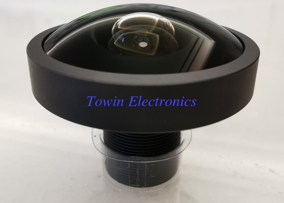 S6819020, 2/3“ 1.9mm,  Φ6.9mm 8MP, F2.0 Fisheye lens, 181°(D=6.43)， S mount lens, IR correccted panoramic lens