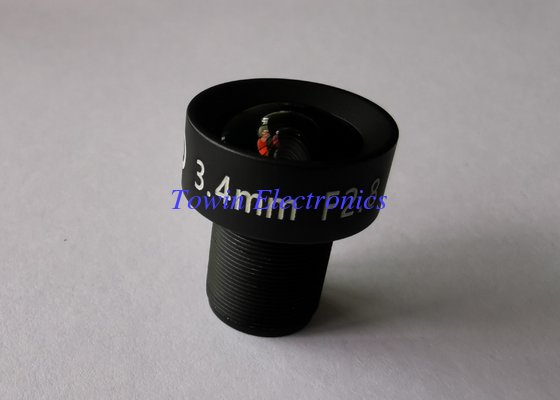 16Megapixel Low distortion less than 2%, S mount lens ,  S0341230852, 1/2.3" 3.4mm F2.8 ,lens for Sony IMX298, OV16E10
