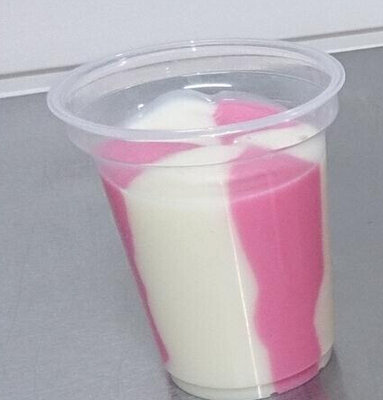 FULL AUTOMATIC PLASTIC CUP FILLING SEALING MACHINE