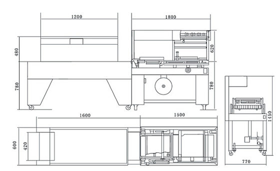 Auto Heat shrink sealing machine