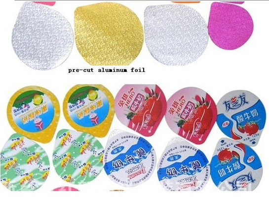 Premade plasctic cup filling sealing machine