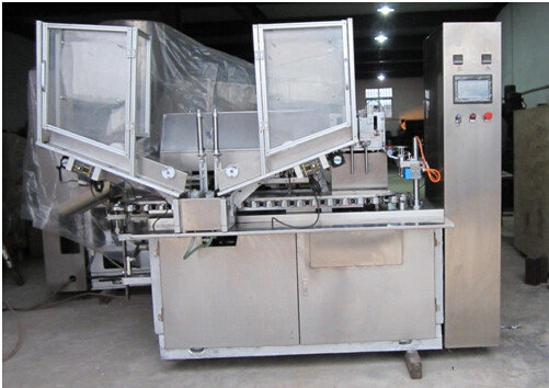 Two color toothpaste soft Tube filling sealing machine