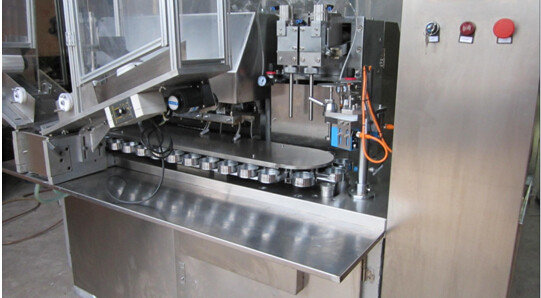 Two color toothpaste soft Tube filling sealing machine