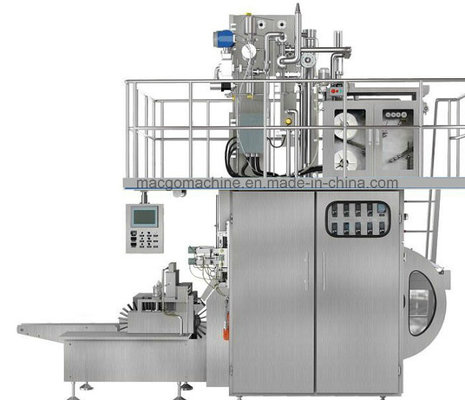 Aseptic Brick Carton Filling Packing Machine for Beverage