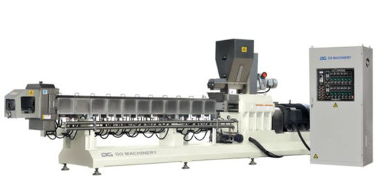 Double Screw Snack Food Processing Line supplier