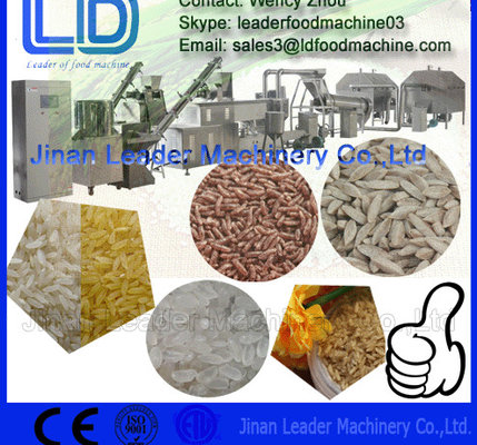 Automatic artificial rice extruder machine beans powder grade stainless steel powder dust supplier