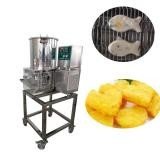 commercial hamburger patty press microwave heating system bread crumbs machine supplier