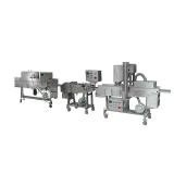 automatic batter breading machine microwave heating system liquid coating steel made supplier