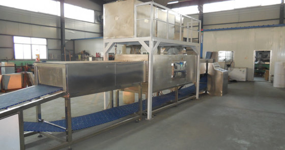 Microwave Thawing and Heating Chicken Equipment food industry development meat products supplier