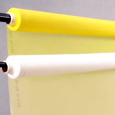 white 100% micro 53T monofilament polyester screen printing mesh fabric cloth