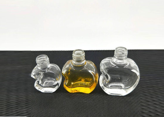 Screw Seal Refillable Glass Perfume Bottle Screen Printing Surface Handling