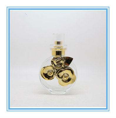 Lady's Favourite Tube Vintage Refillable Perfume Bottle 10ml Gold / Pink Color