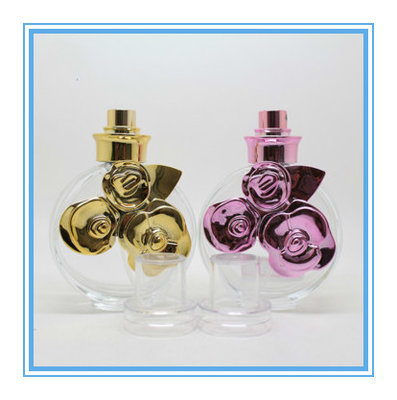Lady's Favourite Tube Vintage Refillable Perfume Bottle 10ml Gold / Pink Color