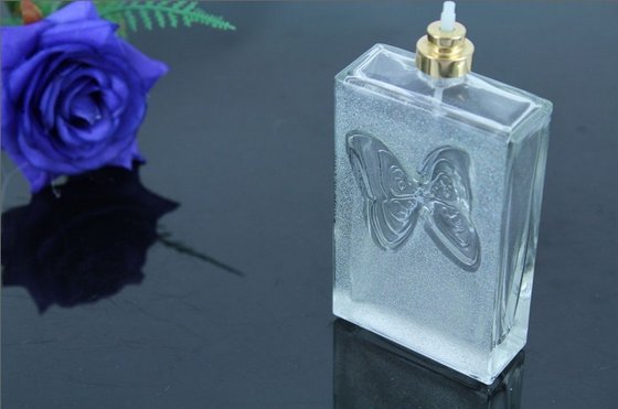 30ml Clear Glass Perfume Bottles Golden And Silver Caps Customize Sprayer