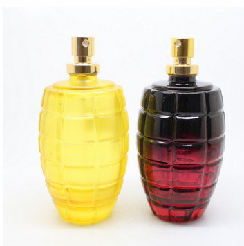 Personal Care Custom Glass Perfume Bottles Silk Printing Pantone Color