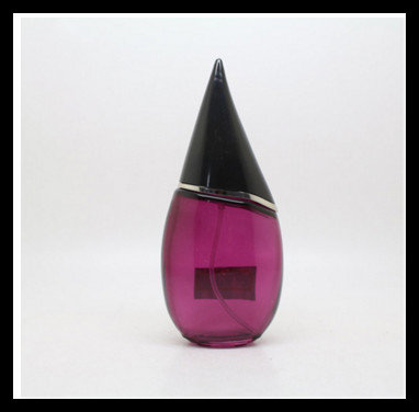 Customized Green Empty Perfume Spray Bottles Silver Spray And Black Caps