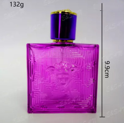 Plastic Cap Custom Glass Perfume Bottles 60 ml Capacity For Skin Care Cream