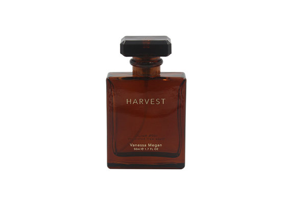 Plastic Cap Custom Glass Perfume Bottles 60 ml Capacity For Skin Care Cream