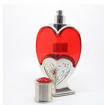 Round Tall Shape Perfume Stick Glass Bottle Hot Stamping Logo With Silver Spray