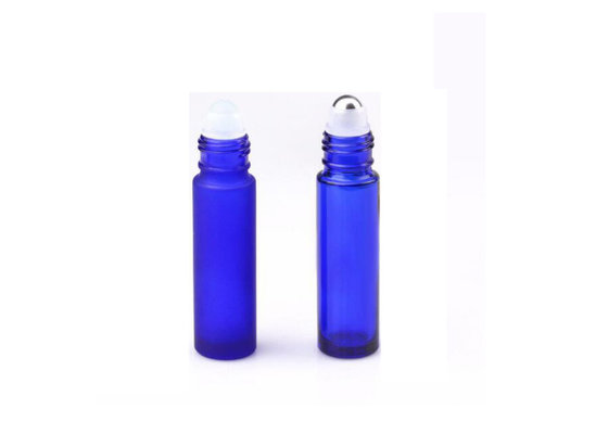 Empty Glass 10ml Roll On Perfume Bottles , Glass Roll On Perfume Containers
