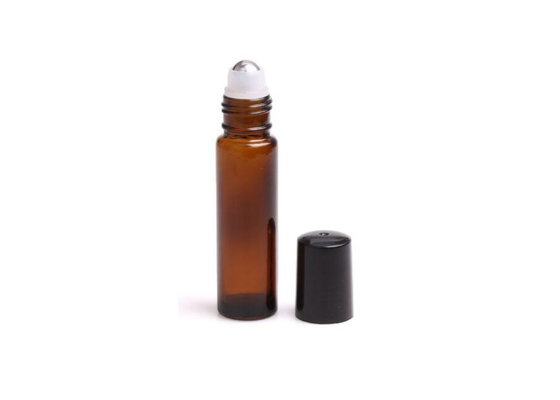 Empty Glass 10ml Roll On Perfume Bottles , Glass Roll On Perfume Containers